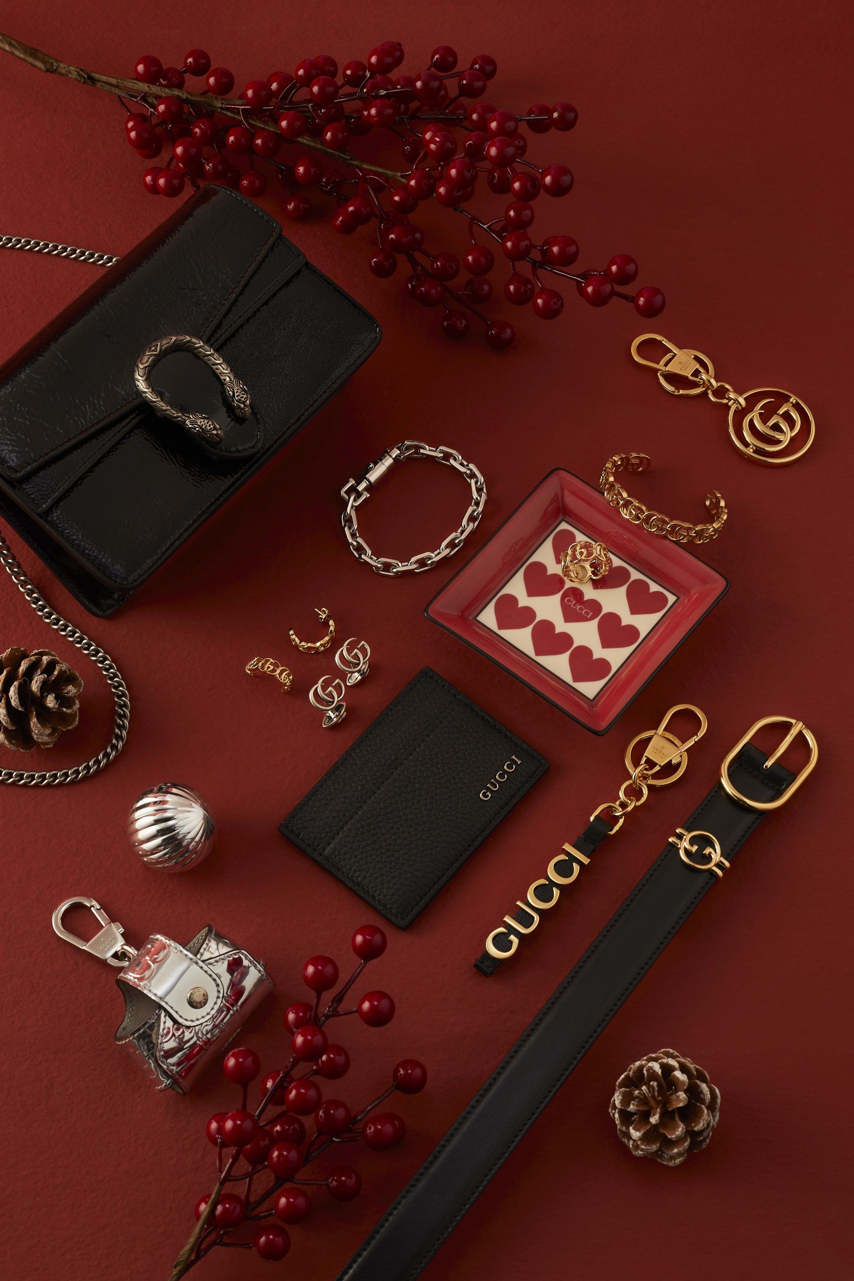 安可拉红闪耀圣诞Gucci Holiday Collection: Ancora Red Lights Up The Season | 新版 ...