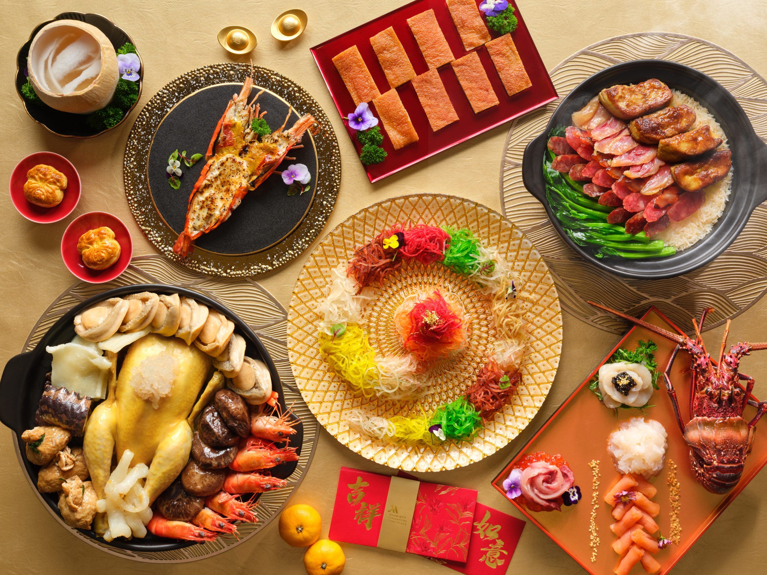 丰盛团圆宴，蛇年佳节从万豪开始Celebrate Chinese New Year with Prosperity at Singapore ...