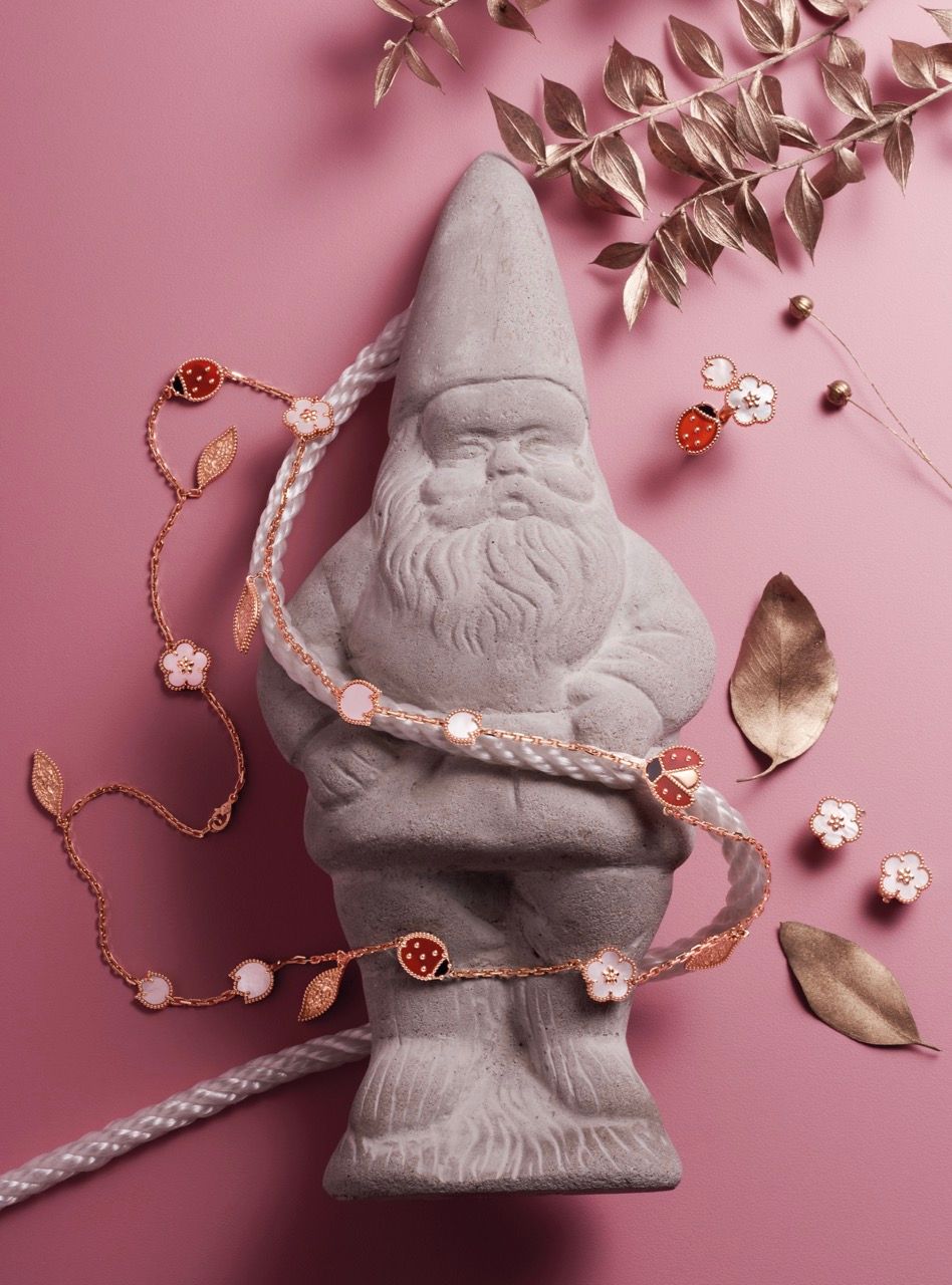 Van Cleef & Arpels Lucky Spring Jewellery: A Blooming Garden of Luck ...