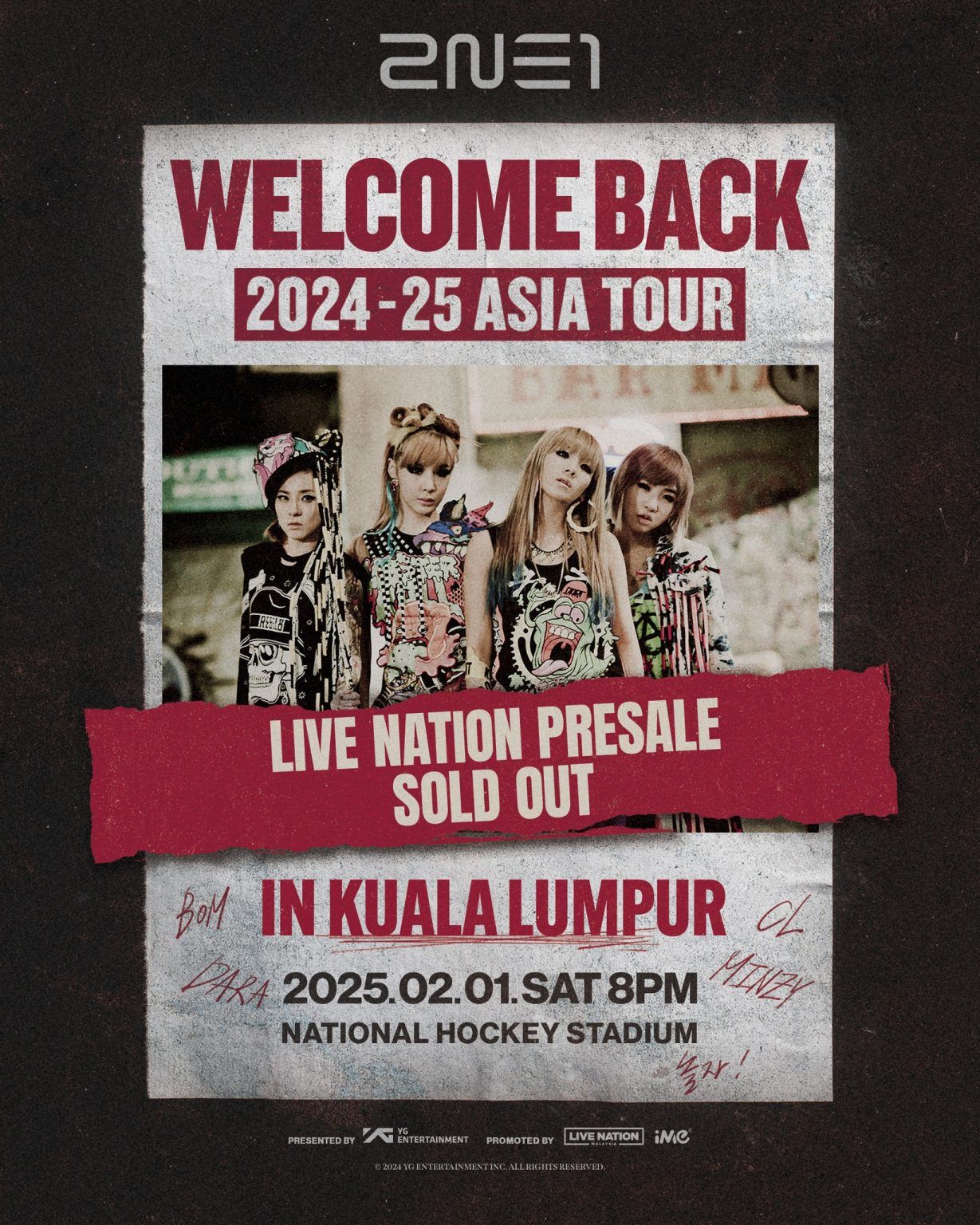 2025年马来西亚演唱会列表 | 品 PIN Prestige Malaysia